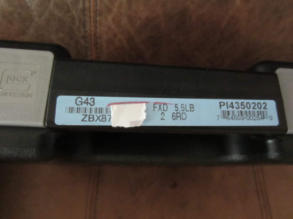 The Thin Blue Label…A Tale of Confidential Information and a Glock ...