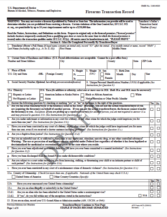 ATF Soliciting Comments on Proposed Revisions to the Firearms ...